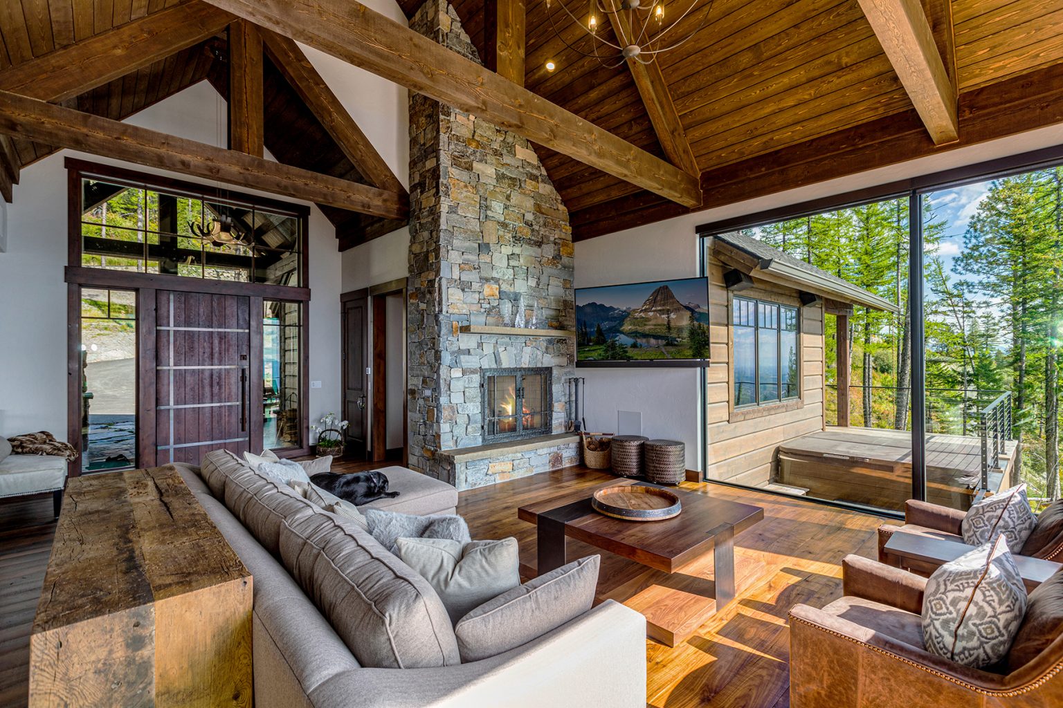 Fireplaces - Montana Rockworks